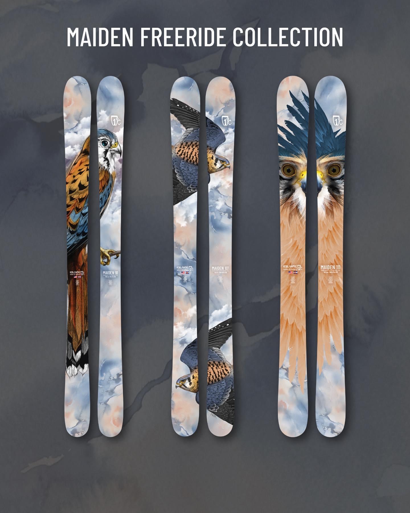 ICELANTICの定番！23/24のFREERIDE COLLECTIONのNOMADとMAIDEN